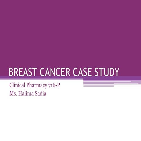 Breast cancer case study.pdfgghhyyyyyyyy | PDF