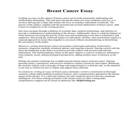 Breast Cancer Essay.pdf