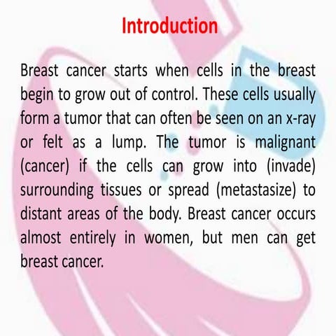Breast cancer: A very detailed analysis. | PPT