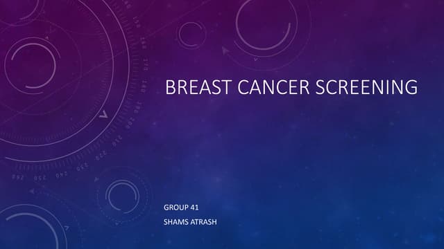 Raising Awareness And Understanding of Breast Cancer | PDF