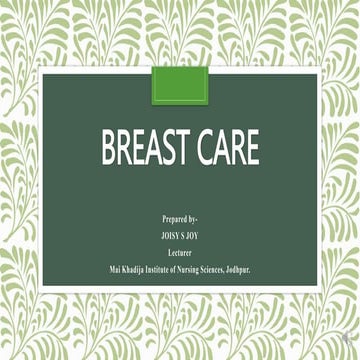 Breast care.pptx