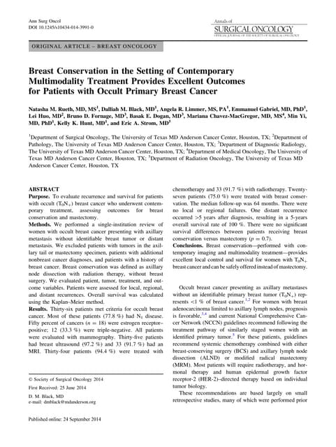 NCCN staging | PDF | Cancer | Diseases and Conditions