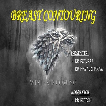 Breast contouring and planning techniques | PPTX