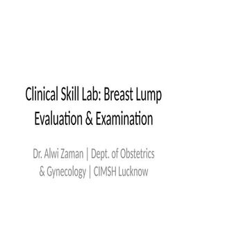 Grossing of breast | PPTX