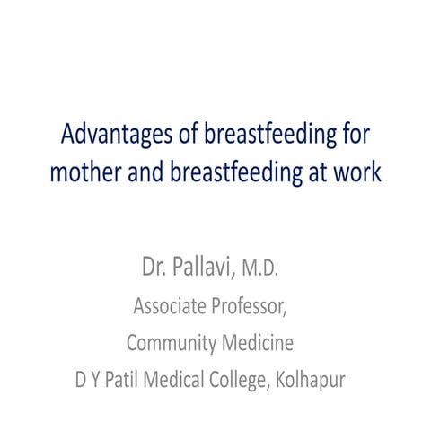 Breastfeeding | PPTX