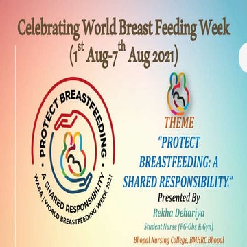 Breast feeding ppt | PPTX