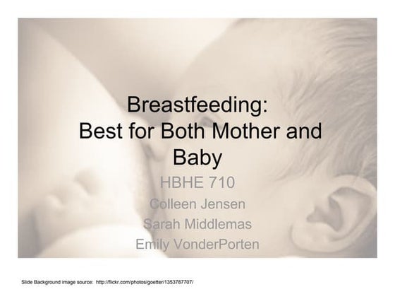 Breast feeding ppt | PPT