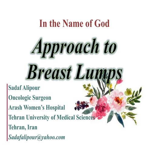 Approach to Breast Lumps | PPT