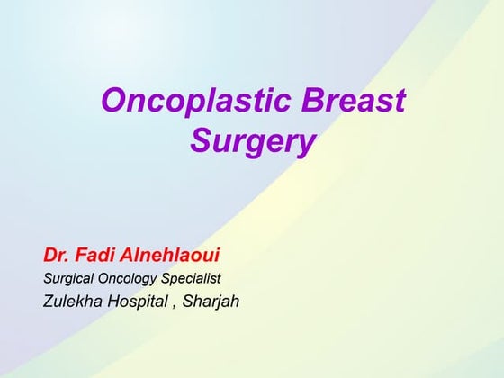 Sentinel lymph node biopsy (slnb) | PPT