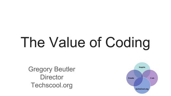 Why Do Kids Need To Learn Coding.pptx | Web Development | Internet