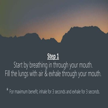 Breath To Relax | PPTX