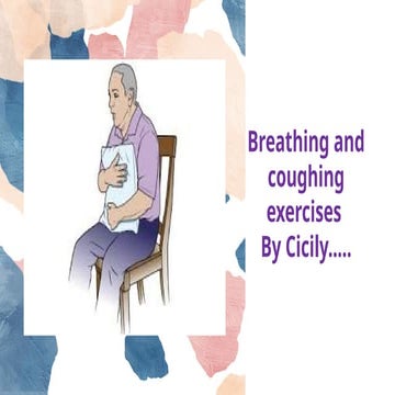 Fon breathing and coughing exercise second semester | PPTX