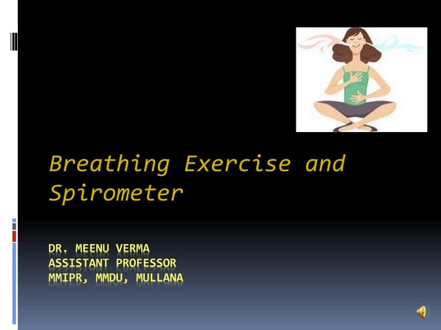 Breathing exercise | PPTX