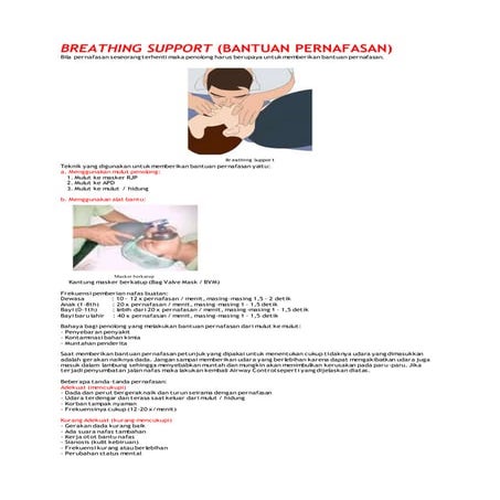 Breathing support kel 4 | PDF