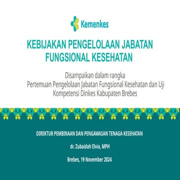 #1 Bahan Sosialisasi Ukom CAT untuk JF Nakes | PDF