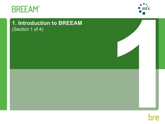 Breeam | PPTX | Landscaping | Home & Garden