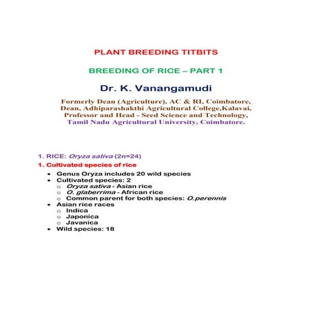 Plant Breeding - Breeding of Rice Part 1.pdf