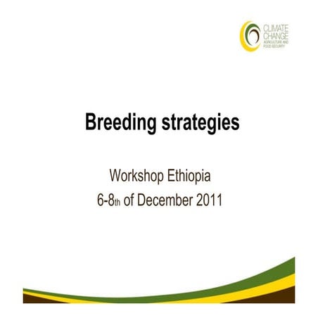 Breeding strategies | PDF