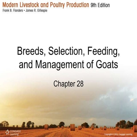 Breeds, Selection, Feeding, and Management of Goats.pptx