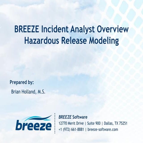 BREEZE Incident Analyst Overview | PDF