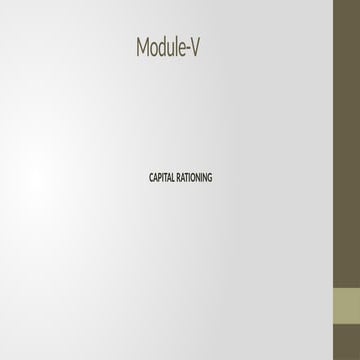 Module-V Brief about Capital rationing.pptx