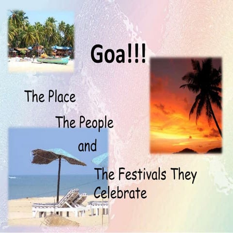 Presentation on Goa | PPTX