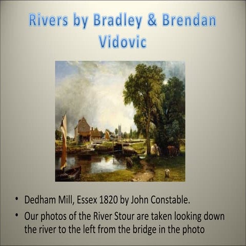 A* full marks GCSE geography coursework (rivers) | DOCX