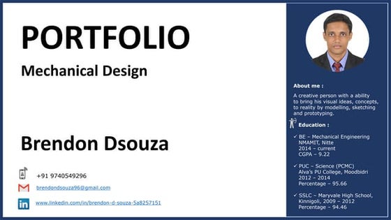 Mechanical Design Portfolio | PPT