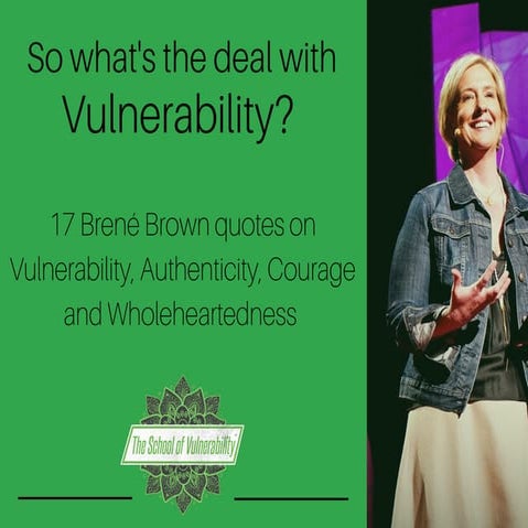 Brené Brown quotes on Vulnerability | PDF