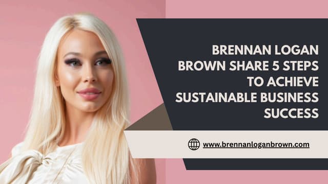 Brennan Logan Brown presentations