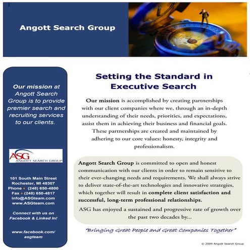 ASG Brochure | PDF