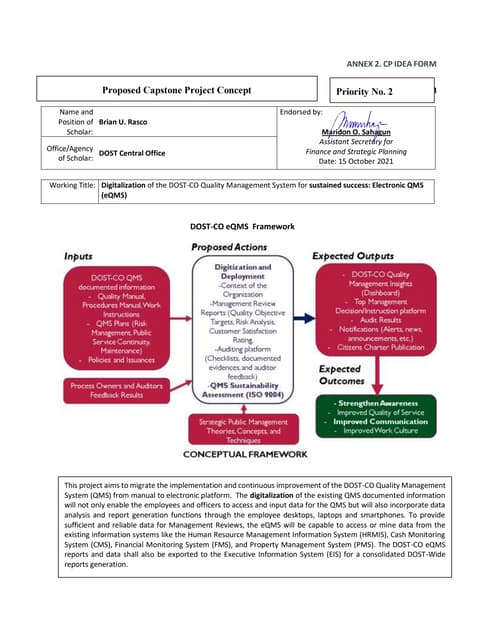 KHRIS IMPLEMENTATION-Special Project | DOCX