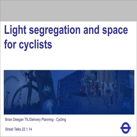 Movement for Liveable London Street Talks - Hannah Padgett 22nd January ...