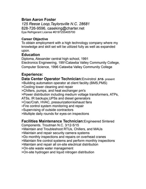 Resume (2) | PDF