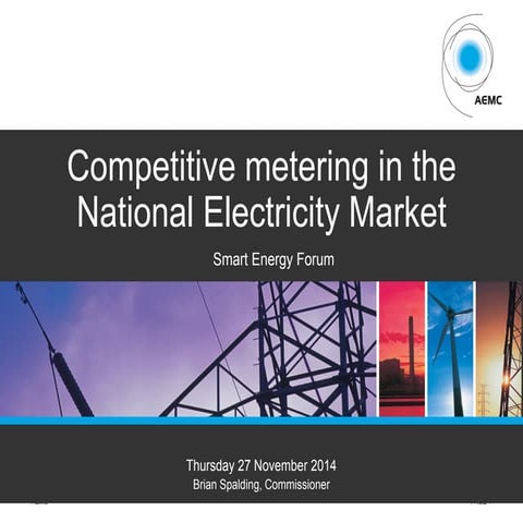 Competitive metering in the National Electricity Market | PDF | Gas and ...