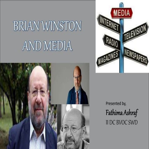 Brian winston | PPTX