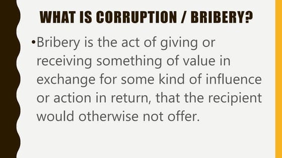 Impact of Corruption on Society & Economy | PPTX