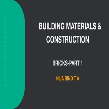 brick 1.pdf for competitive examinations | PPT