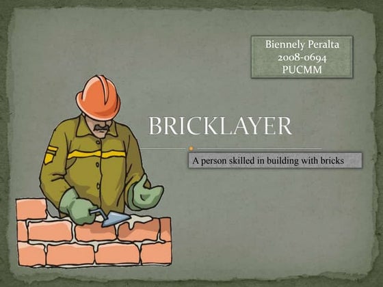 Brick masonry tools | PPT