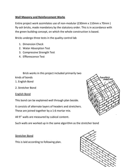 Half brick walling calculations | PPT