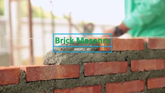 Brick walling and joints | PPTX | Woodworking | Arts and Crafts