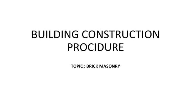 Acute and Obtuse Angled Brick Masonry | PDF