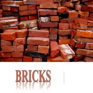 CLASSIFICATION AND CHARACTERISTICS OF BRICK | PPTX