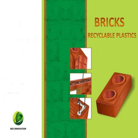 Recyclable Plastic Bricks | PPTX