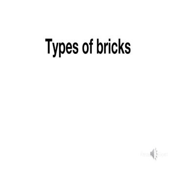Bricks_Types 4.pdfBASIC CIVIL ENGINEERING. | PPT