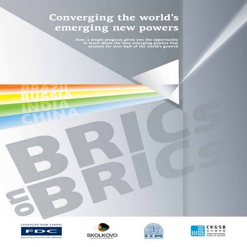 Brics on Brics brochure 2012 | PDF | Business | Business and Finance