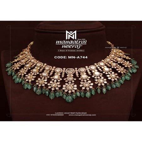 Bridal Polki Necklace | PDF