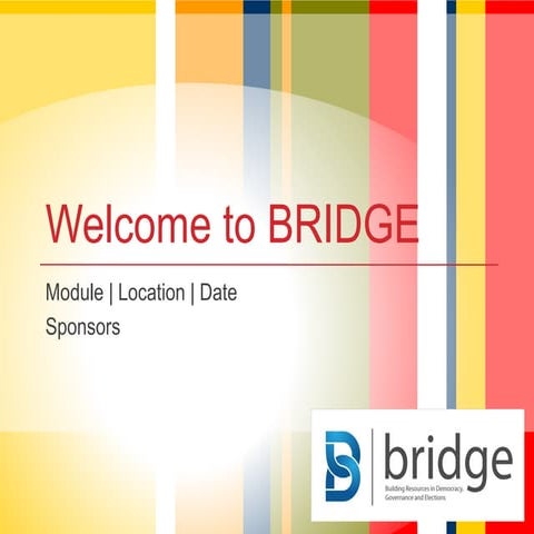 Bridge Presentation | PPT