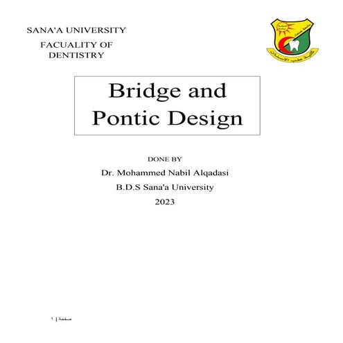 Bridge and Pontic Design .pdf