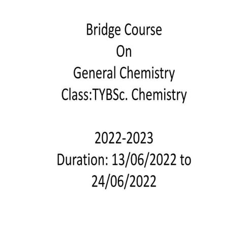 Bridge course content.pptx